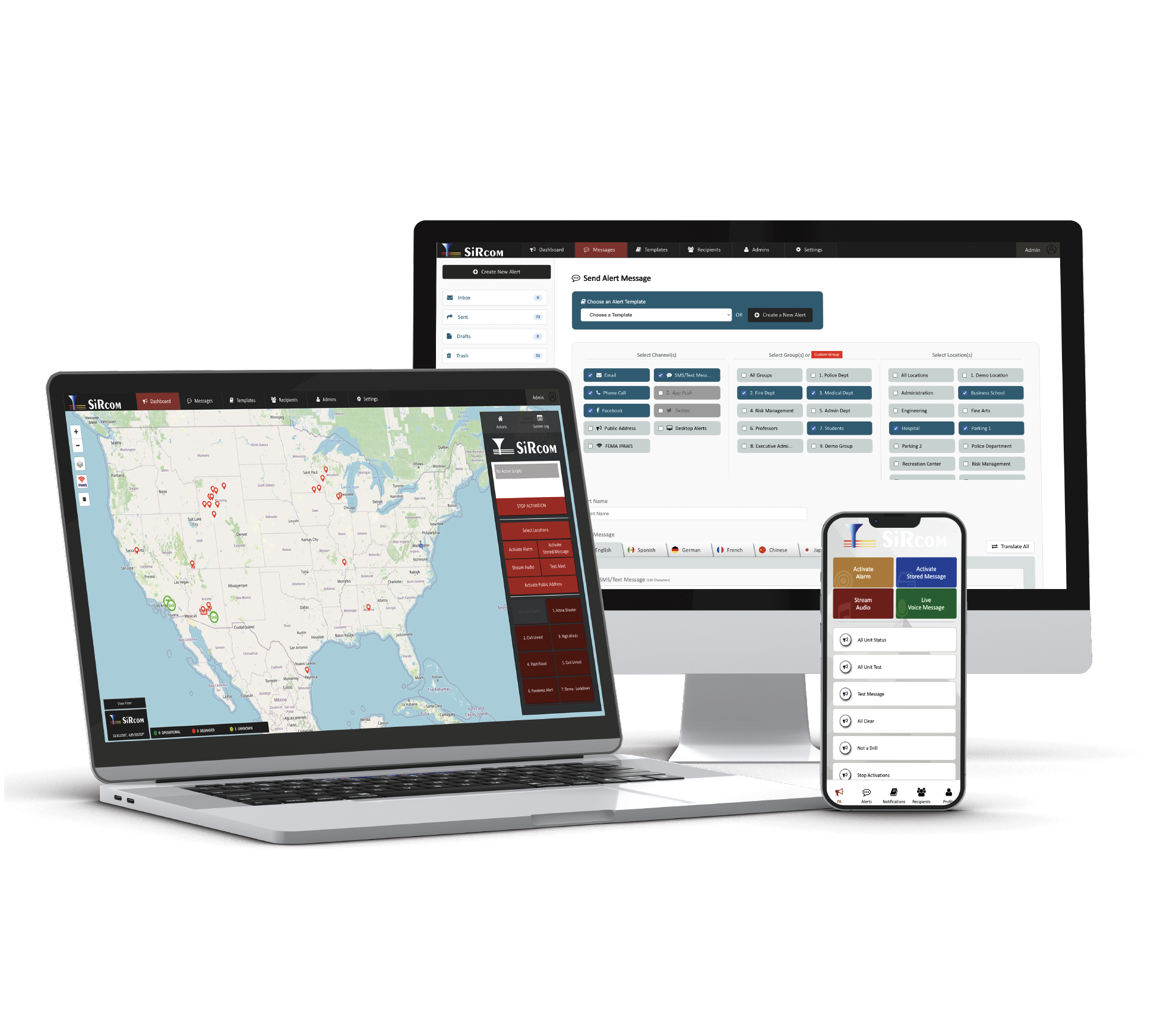 Central Control System - SiRcom