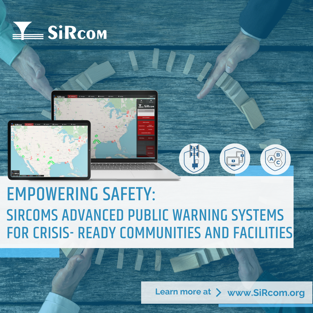 Sircom Empowering Safety Advanced Public Warning Systems For Crisis