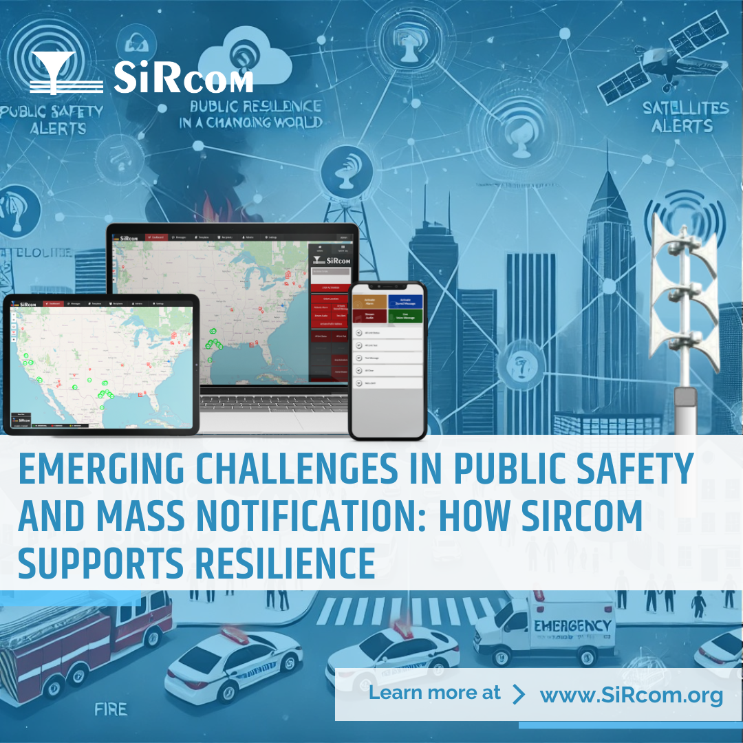 Sircom Emerging Challenges In Public Safety And Mass Notification How Sircom Supports