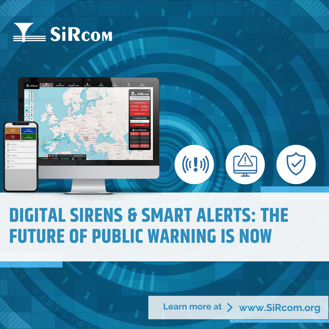 SiRcom / Digital Sirens & Smart Alerts: The Future of Public Warning is ...